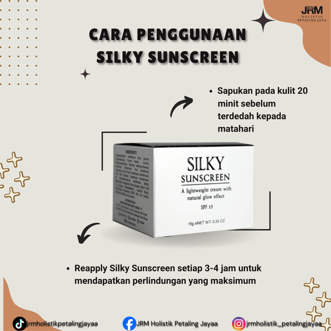 Silky Sunscreen – JRM Petaling Jaya